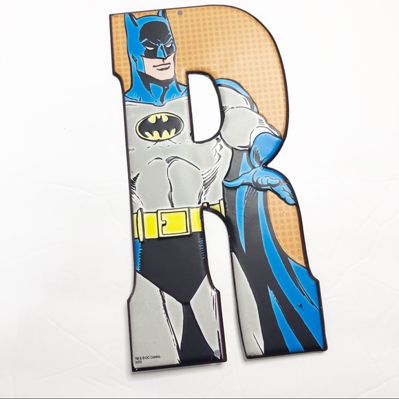 Wall Decor | Genuine Marvel 1 Inchthin Metal Letter R Comic | Poshmark